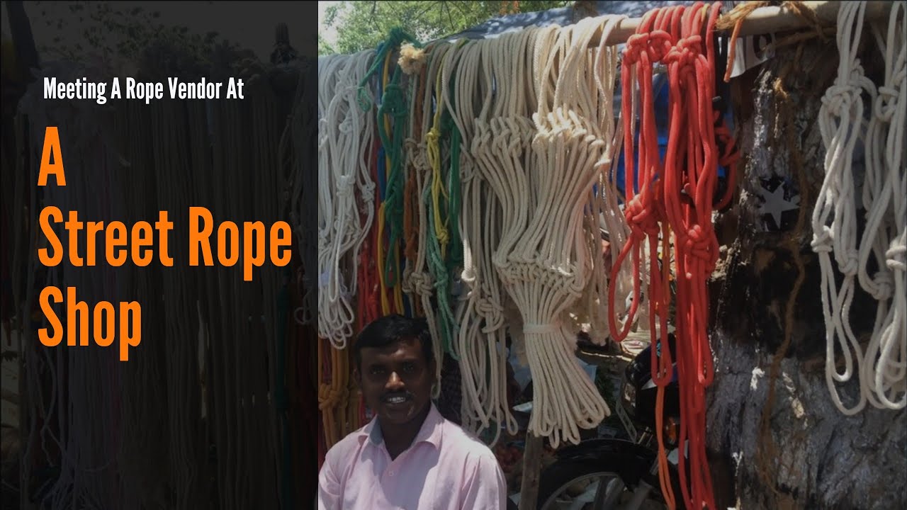 Meeting A Rope Vendor At A Street Rope Shop | Impacts of Jallikattu ...