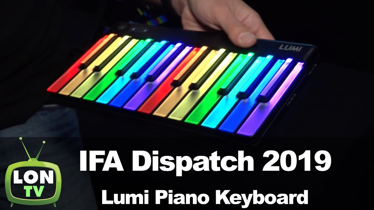 Lumi Light-up Piano Keyboard at IFA 2019 - YouTube