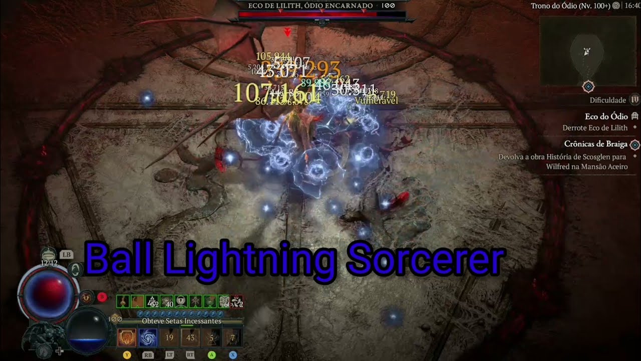 DIABLO 4 : Uber Lilith solo kill ( sorcerer ) ( Season 2 ) - YouTube