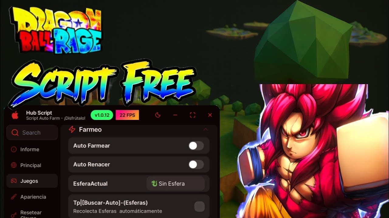 Script Dragon ball rage --] Free DBR - YouTube