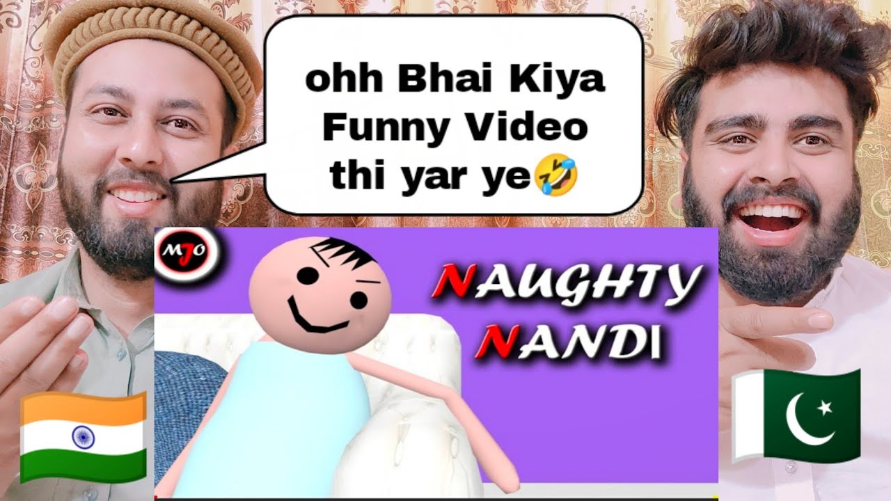 MAKE JOKE OF ||MJO|| NAUGHTY NANDI | Funny Reaction By | Pakistani Real ...