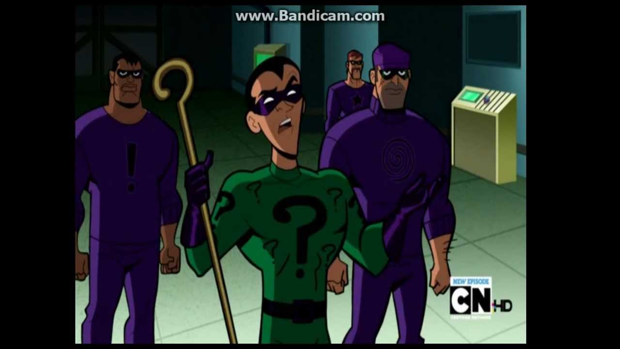 Riddler In Batman The brave and the Bold - YouTube