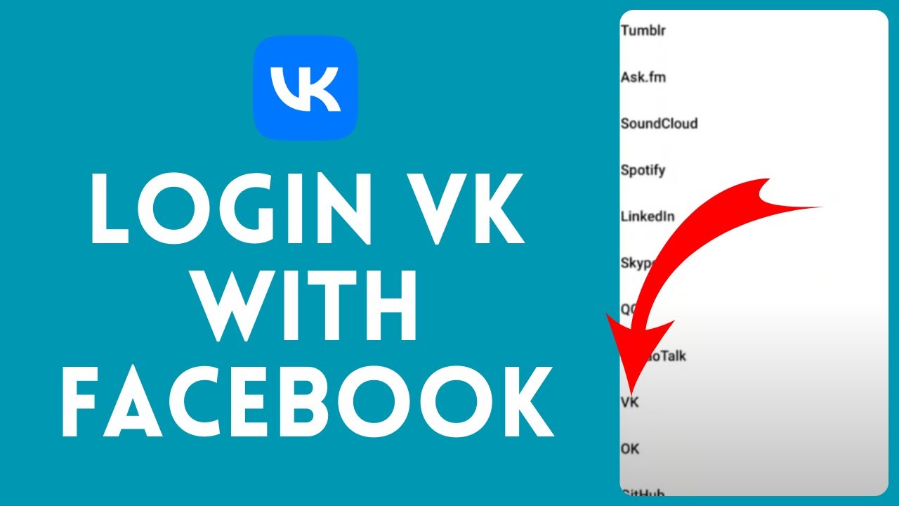How to Login VK with Facebook 2024 - YouTube