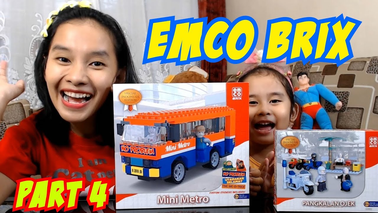 Unboxing EMCO BRIX Mini Metro dan Pangkalan Ojek - YouTube