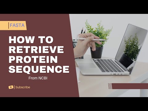 How To Retrieve Protein Sequence From NCBI( FASTA) - YouTube