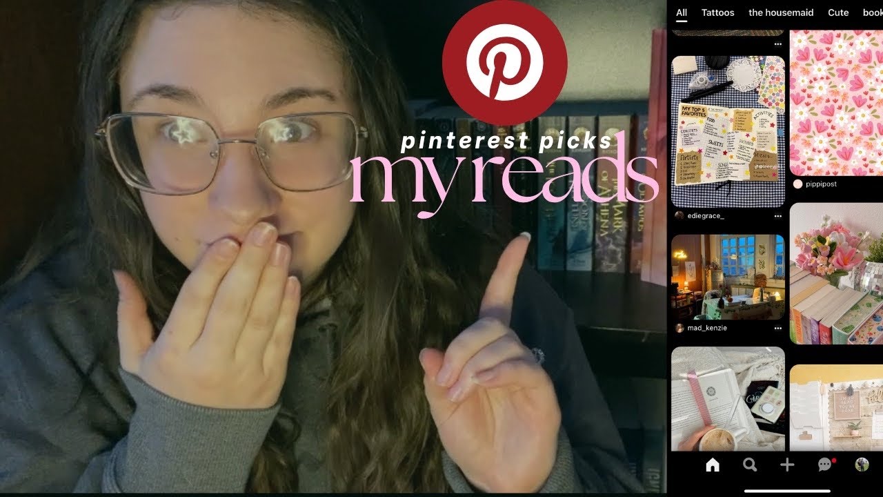 pinterest picks my reads 📖🩵 | spoiler free reading vlog - YouTube