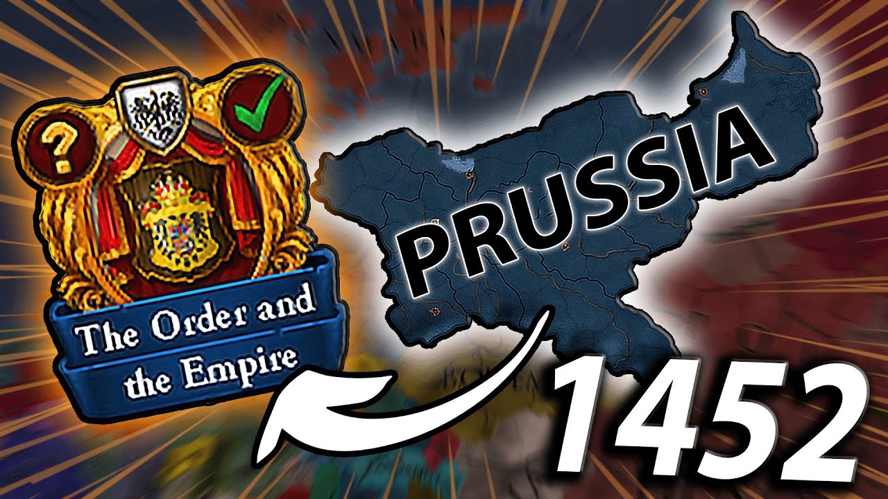 FORMING Prussia In 1452 As EU4 Teutonic Order !! - YouTube