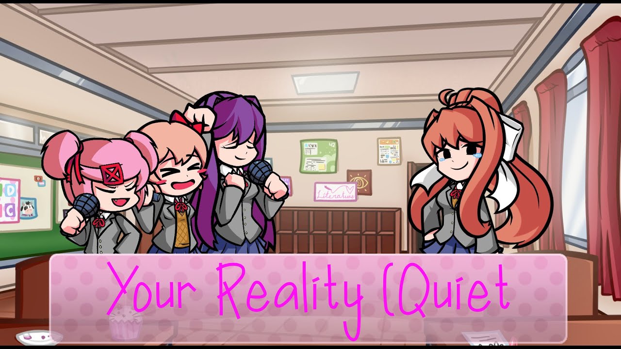 HAPPY BIRTHDAY MONIKA!!!! - FNF Your Reality (Quiet Mix)/Remix - YouTube