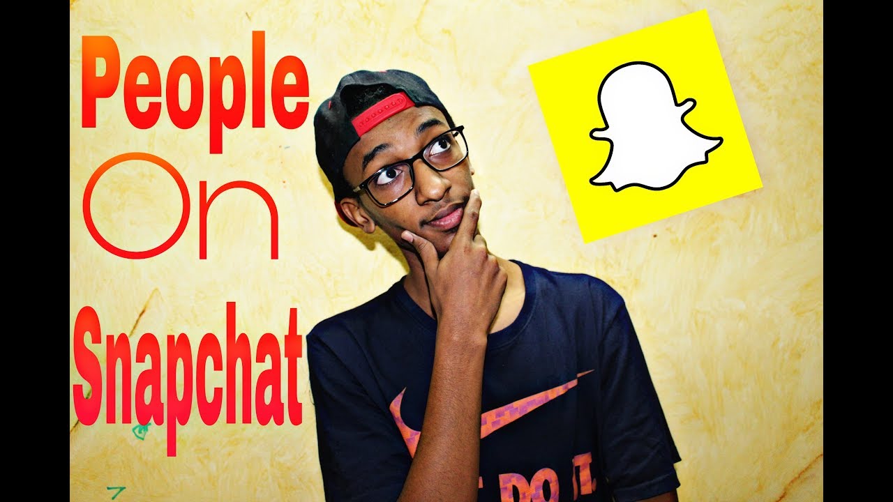 Types of people on SnapChat!! - YouTube