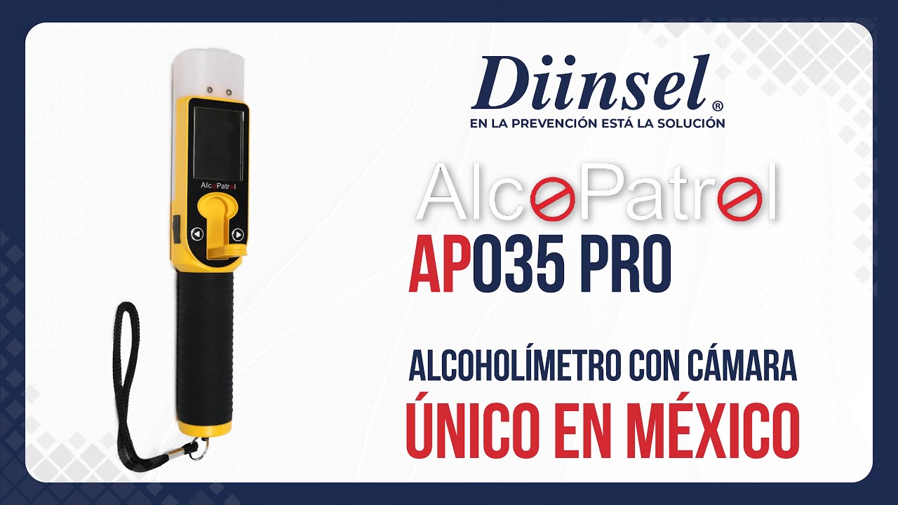 AlcoPatrol con Cámara - AP035 PRO - YouTube
