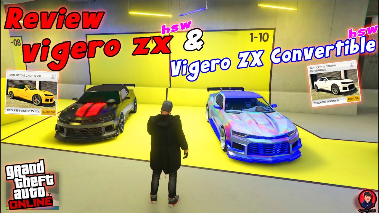 รีวิวรถ Vigero Zx & Vigero ZX Convertible | GTA V Online - YouTube