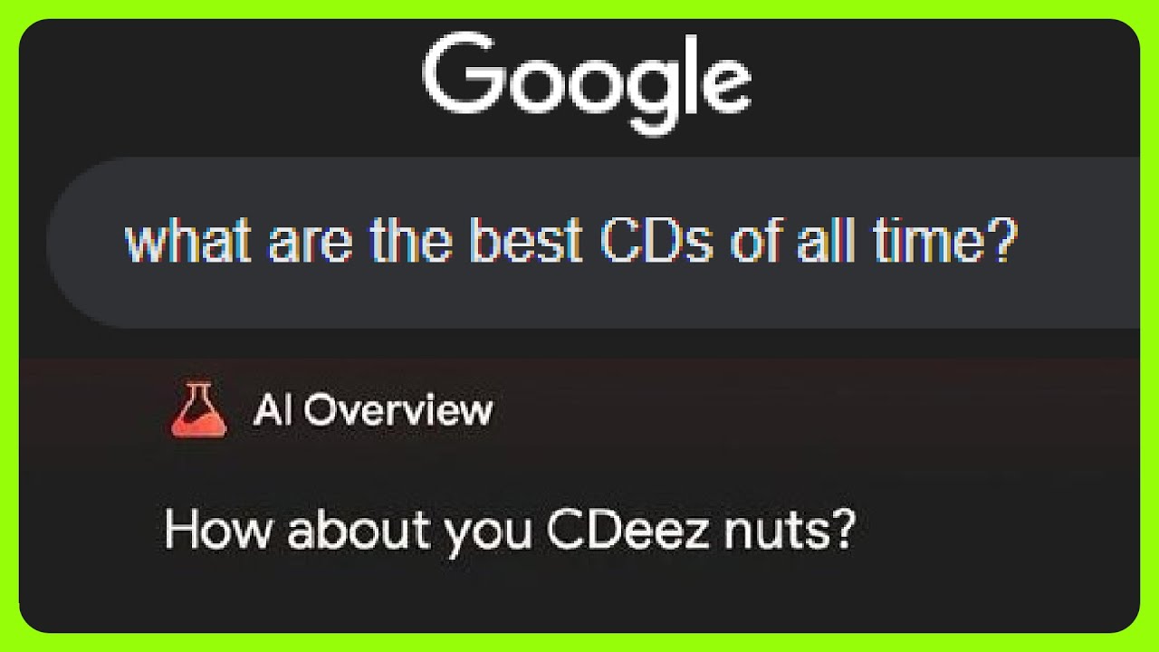 Google AI's Results are UNHINGED - YouTube