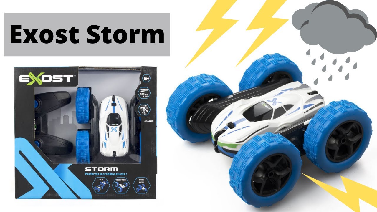 Rc-bil Exost Storm - radiostyrd bil för barn från Silverlit - YouTube