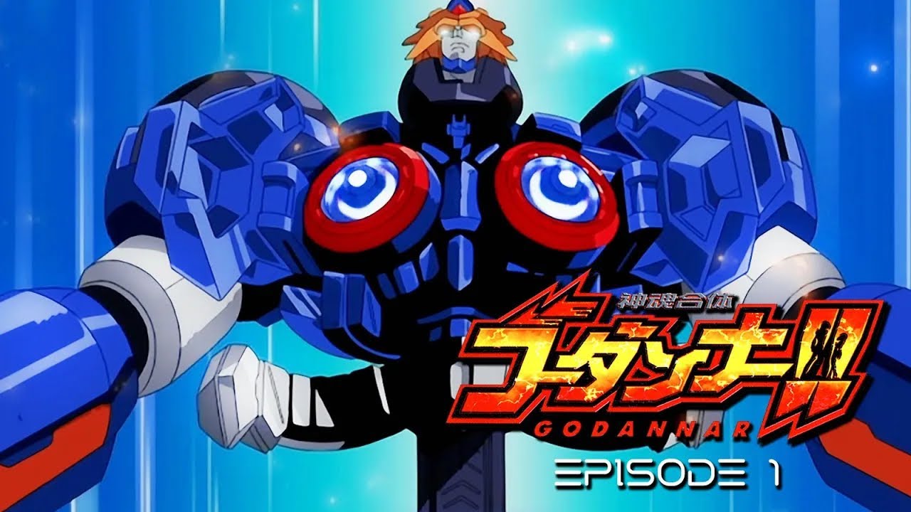 All Action Mecha Moments in Anime Godannar Season 1 Episode 1 [s1e1] # ...