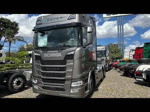 CHEGOU O 560 TRAÇADO MAIS COMPLETO DA SCANIA COM MICROONDAS 2025!!!