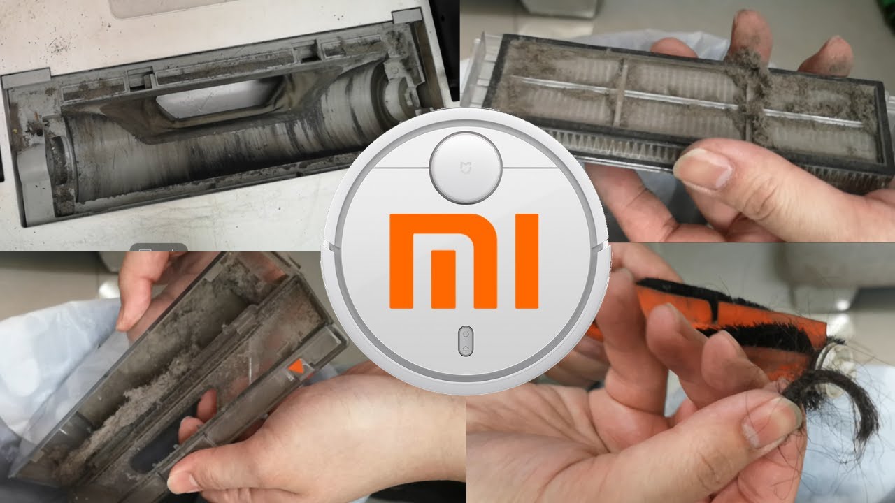 How to clean and maintain Xiaomi Mi Smart Robot Vacuum Cleaner - YouTube