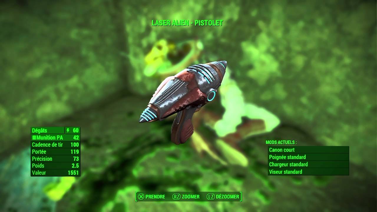 Fallout 4 Alien Blaster - YouTube