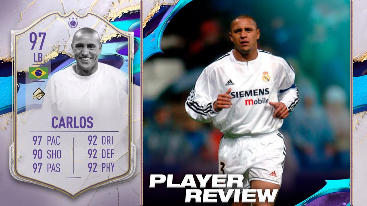 ¿EL MEJOR LATERAL DE FIFA 23? | ROBERTO CARLOS COVER STAR ICON 97 ...
