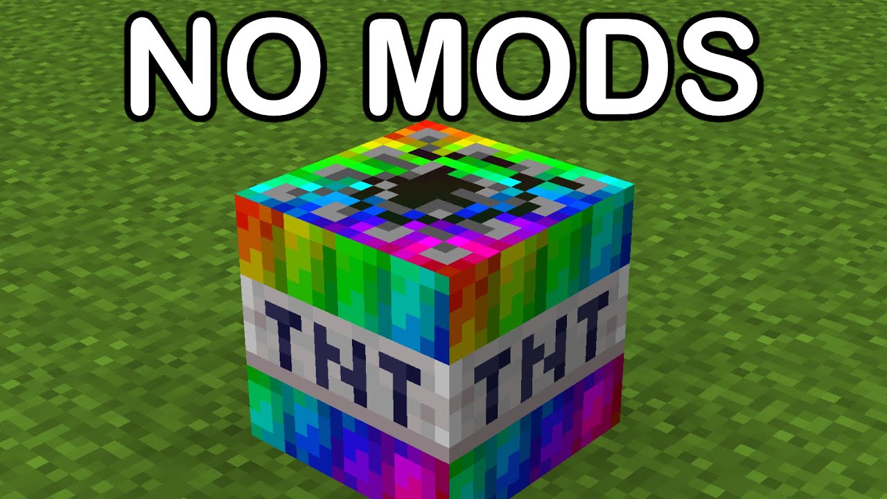 Adding Custom TNT in Vanilla Minecraft - YouTube