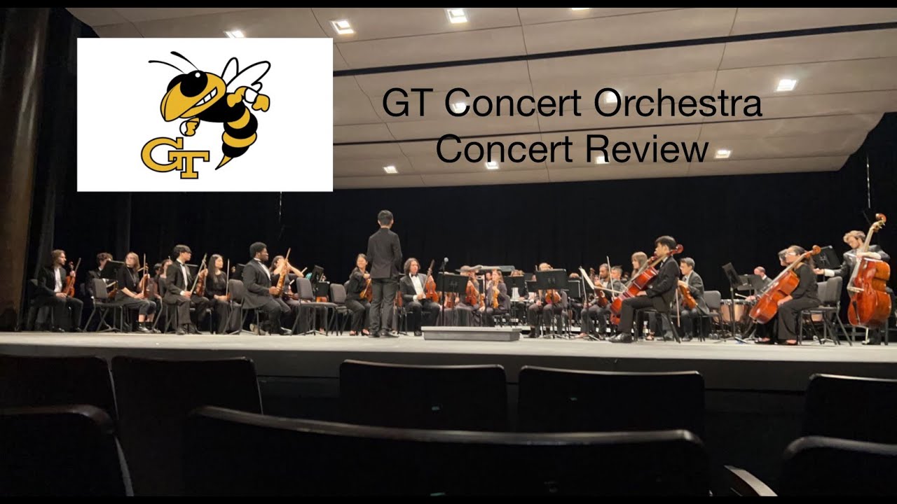 Georgia Tech Concert Orchestra Concert Review | Andres Reviews - YouTube