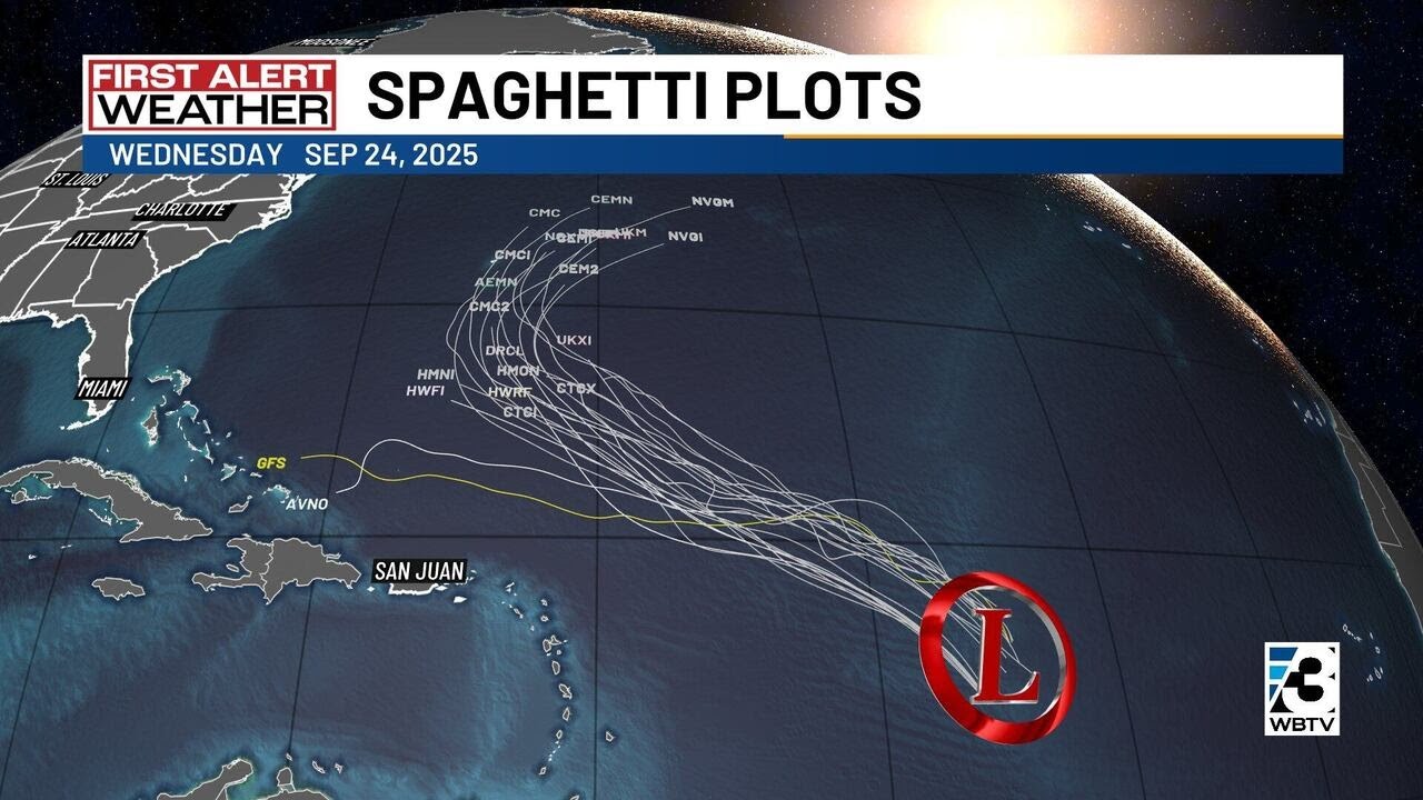 Tropical depression in Atlantic Ocean on track to become hurricane this ...