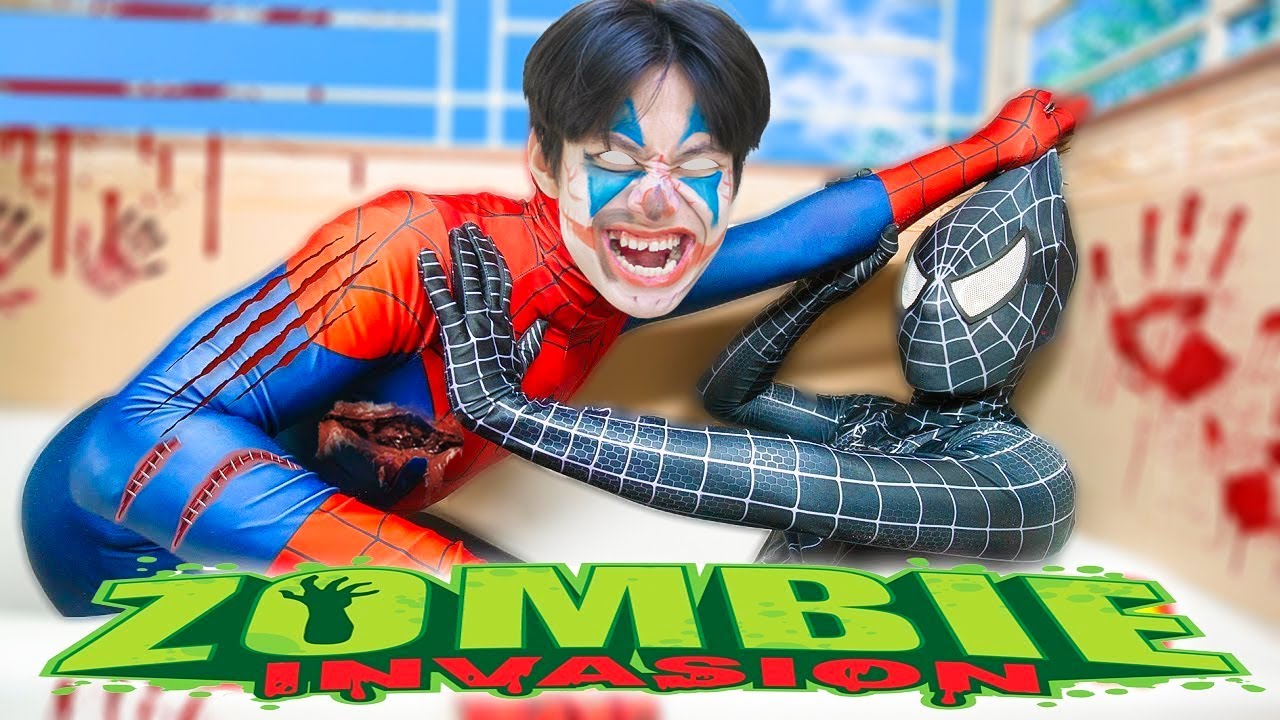 Spider-man Battle Fan Made Movie | Venom Chase Spider Girl #2 | TEAM SPIDER-MAN vs BAD GUY TEAM ...