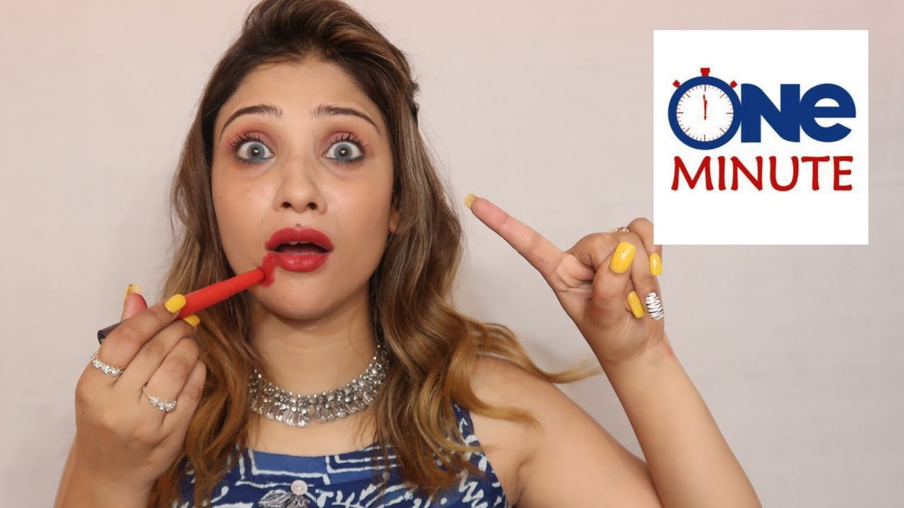 1Min makeup challenge || Epic Fail !!! - YouTube