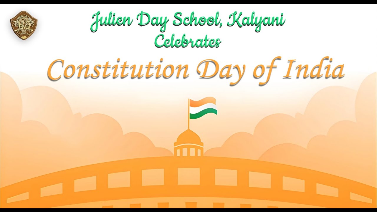Julien Day School, Kalyani Celebrates Constitution Day of India - YouTube