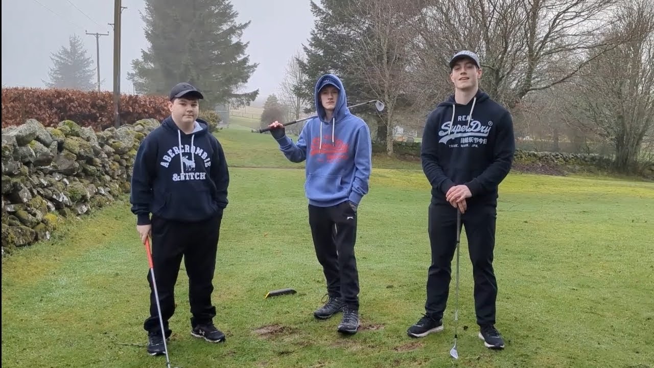 Highest elevated Golf course in Scotland! - YouTube