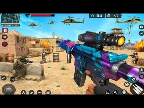 FPS Robot Shooter Strike Anti-Terrorist Shooting Android GamePlay - YouTube