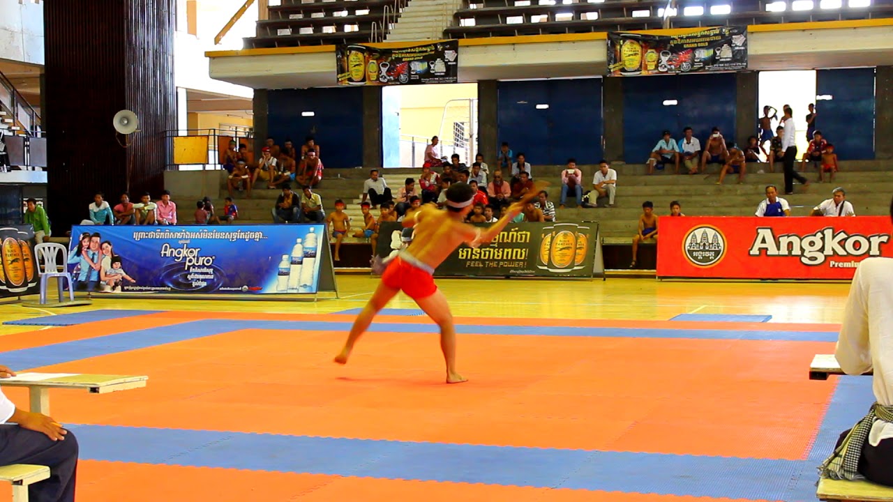 CAMBODIAN BOKATOR SHORT STICK DEMONTRATION COPETITION 2015 - YouTube