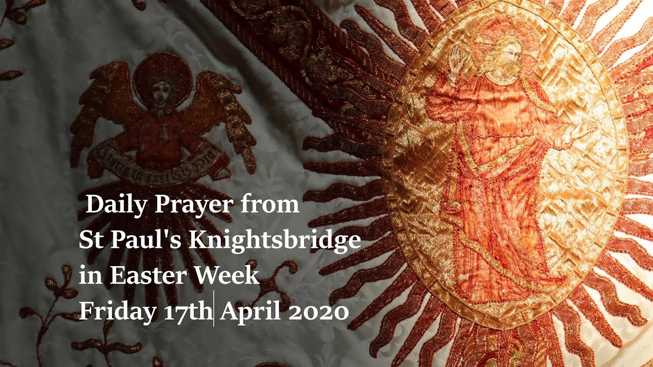 Daily Prayer on Friday in Easter Week 2020 - YouTube