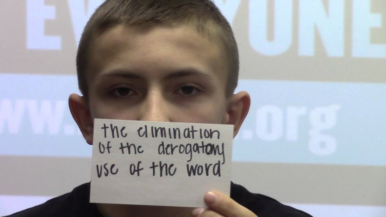 No 'R' Word Video from North Middle School - YouTube