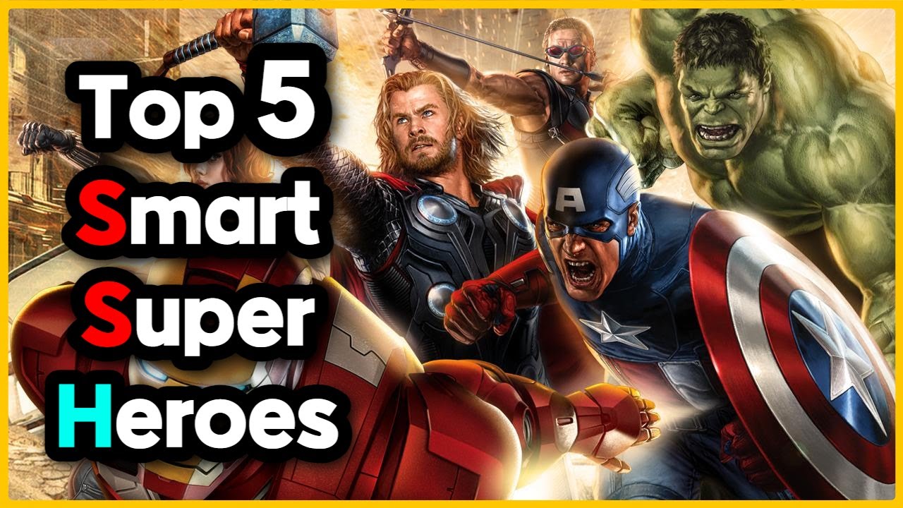The Top 5 Smartest Super Heroes in the world, as selected by ChatGPT ...