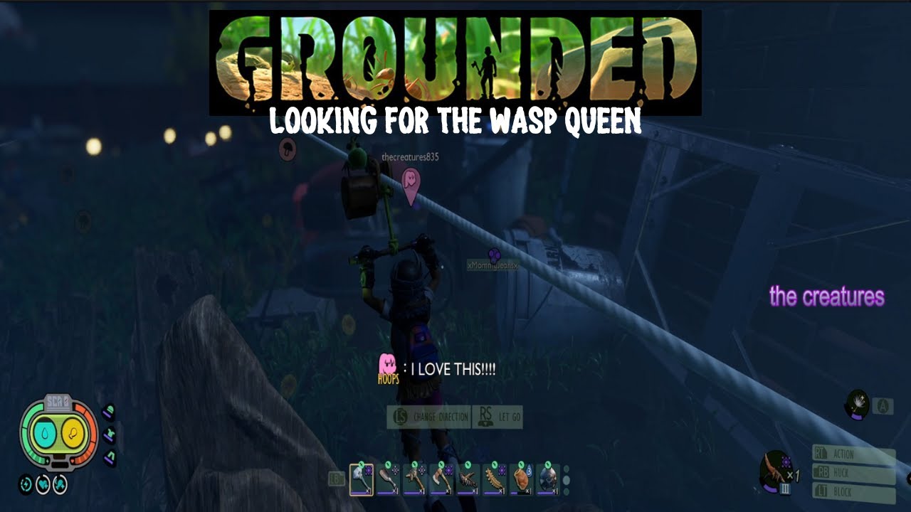 Grounded - Looking for The Wasp Queen Part 2 - YouTube