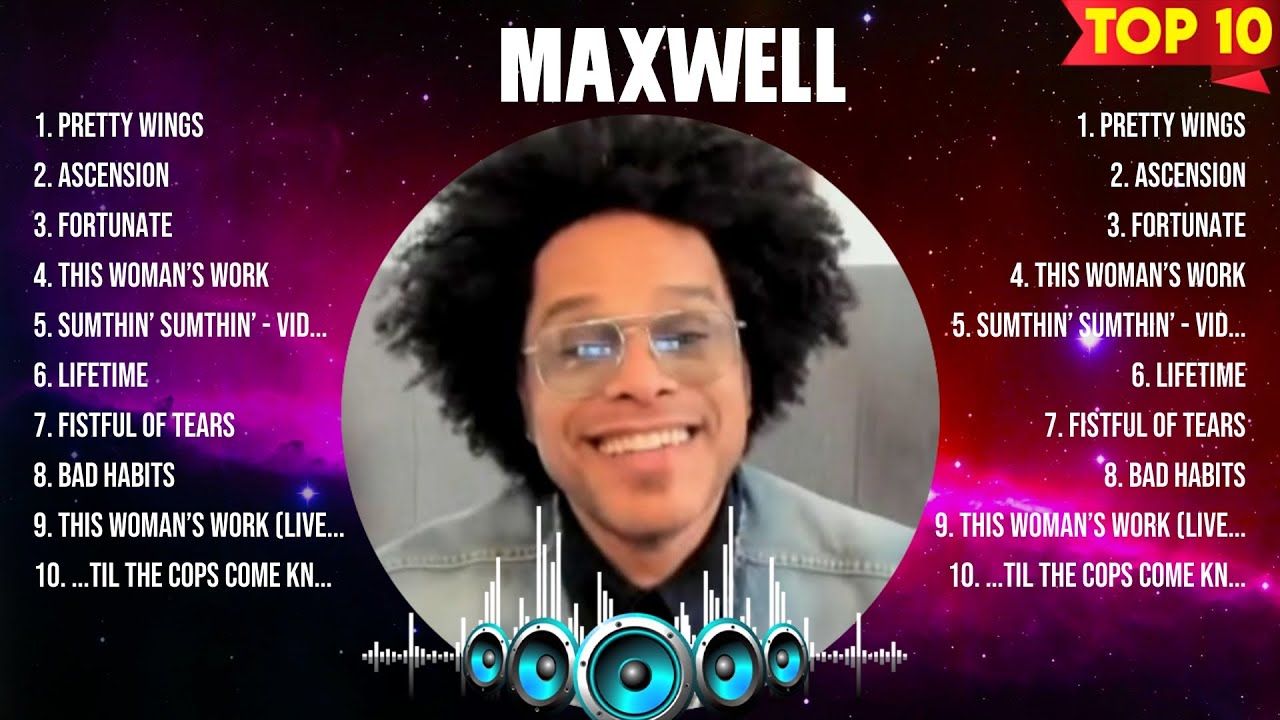 Maxwell Top Hits Popular Songs - Top 10 Song Collection - YouTube
