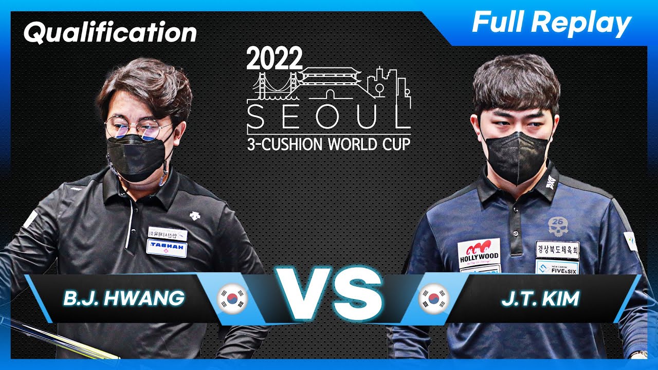 Qualification - Bong Joo HWANG vs Jun Tae KIM (Seoul World Cup 3 ...