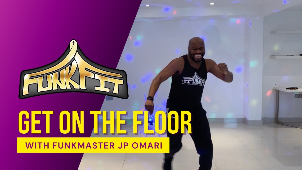 FunkFit® Online Class with Funkmaster JP Omari - Get On The Floor - Michael Jackson - YouTube