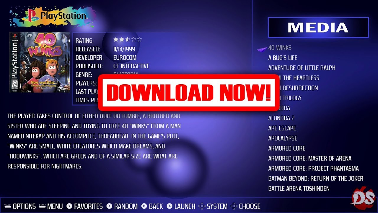 PS1 Retropie Theme Open Beta Release (RPi3, Odroid XU) - YouTube