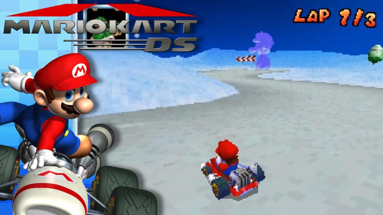 N64 Frappe Snowland - Mario Kart DS - YouTube