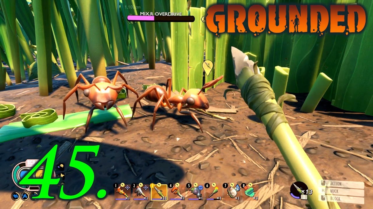 Red Ant MIX.R (3/3) - Let's Play Grounded BLIND Woah! Difficulty Part ...