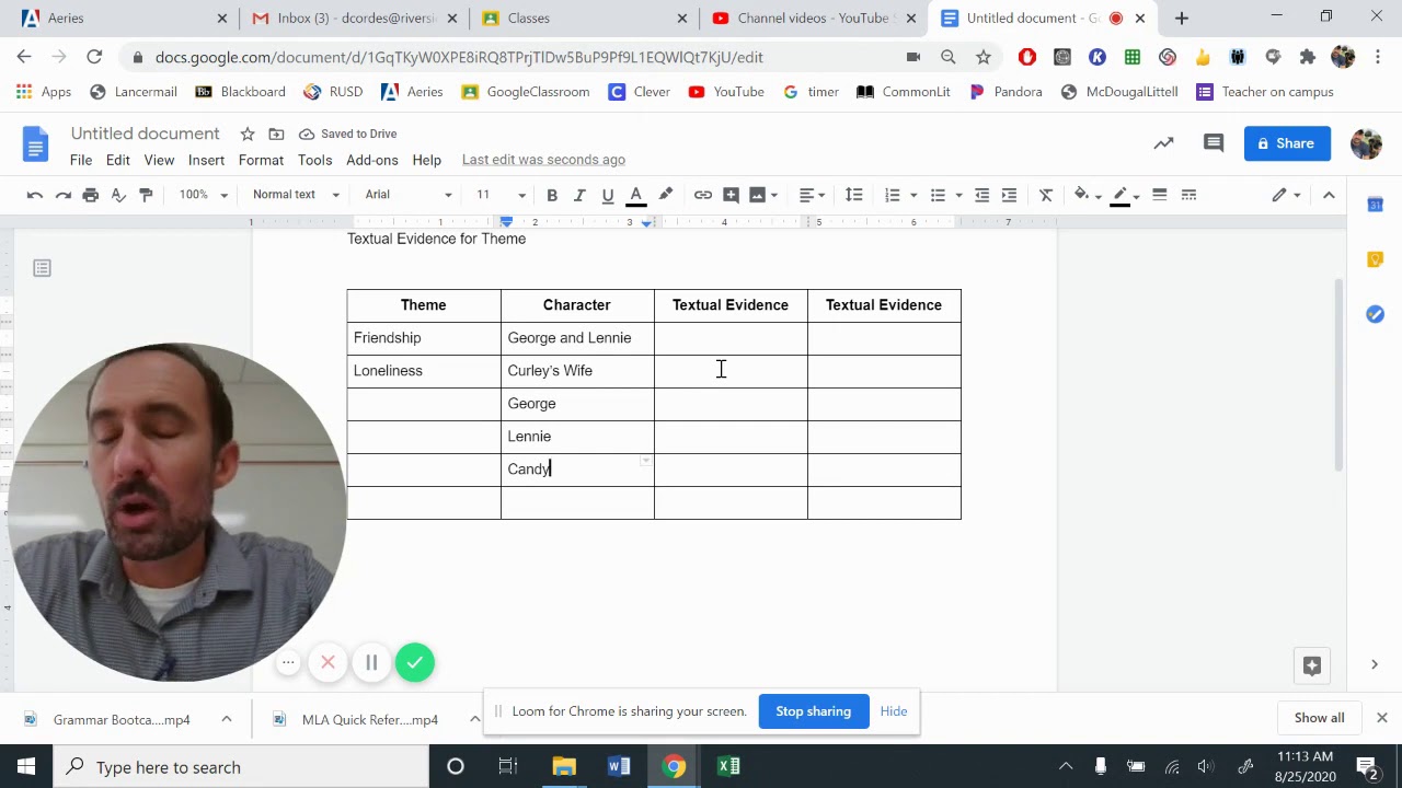 Textual Evidence for Theme - YouTube