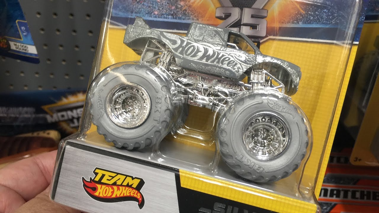 Off The Pegs: Monster Jam Silver Collection Wave 2 (toy trucks in-store ...