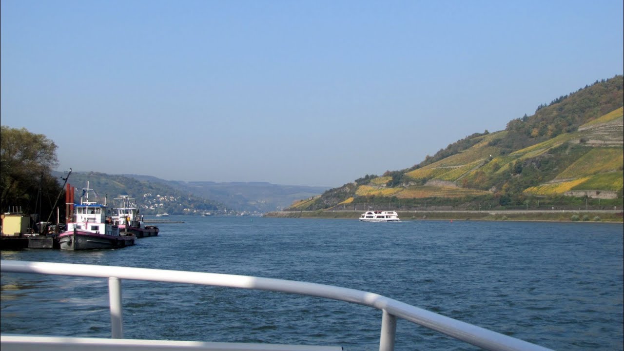 Am Rhein, Schiffahrt Rüdesheim - Loreley - YouTube