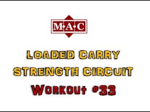 Loaded Carry Exercises Strength Training Circuit Using 5-gallon Buckets ...