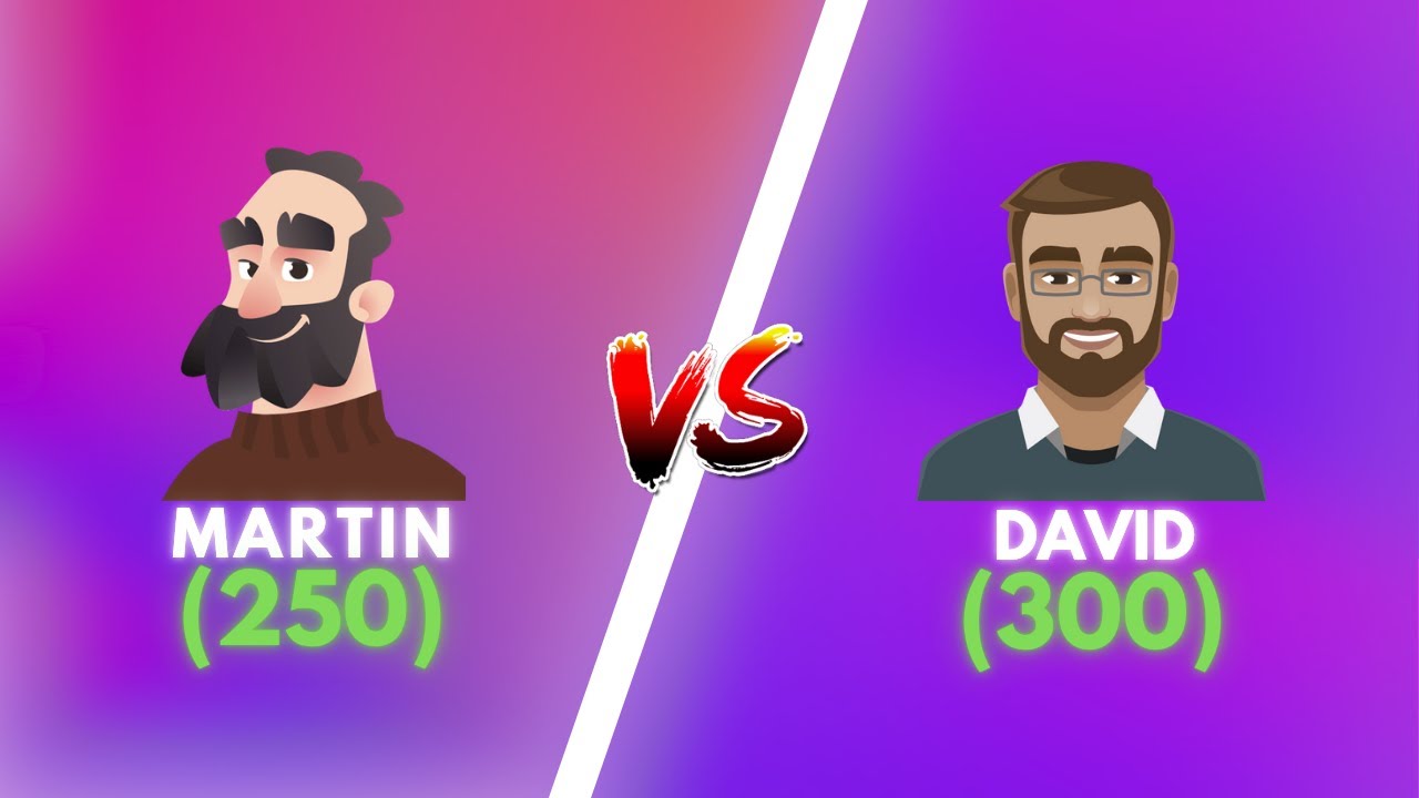 Martin vs Coach David (lowest)! - YouTube