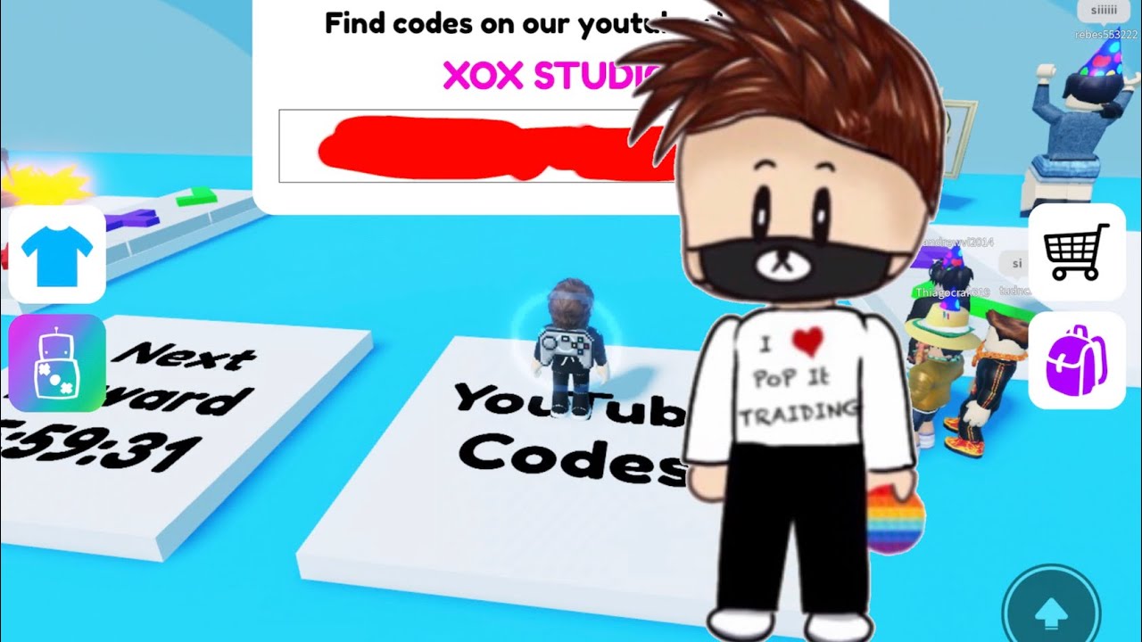 *NEW MAKE UP CODE* 🤡😮🥶 In Pop It Trading (roblox) - YouTube