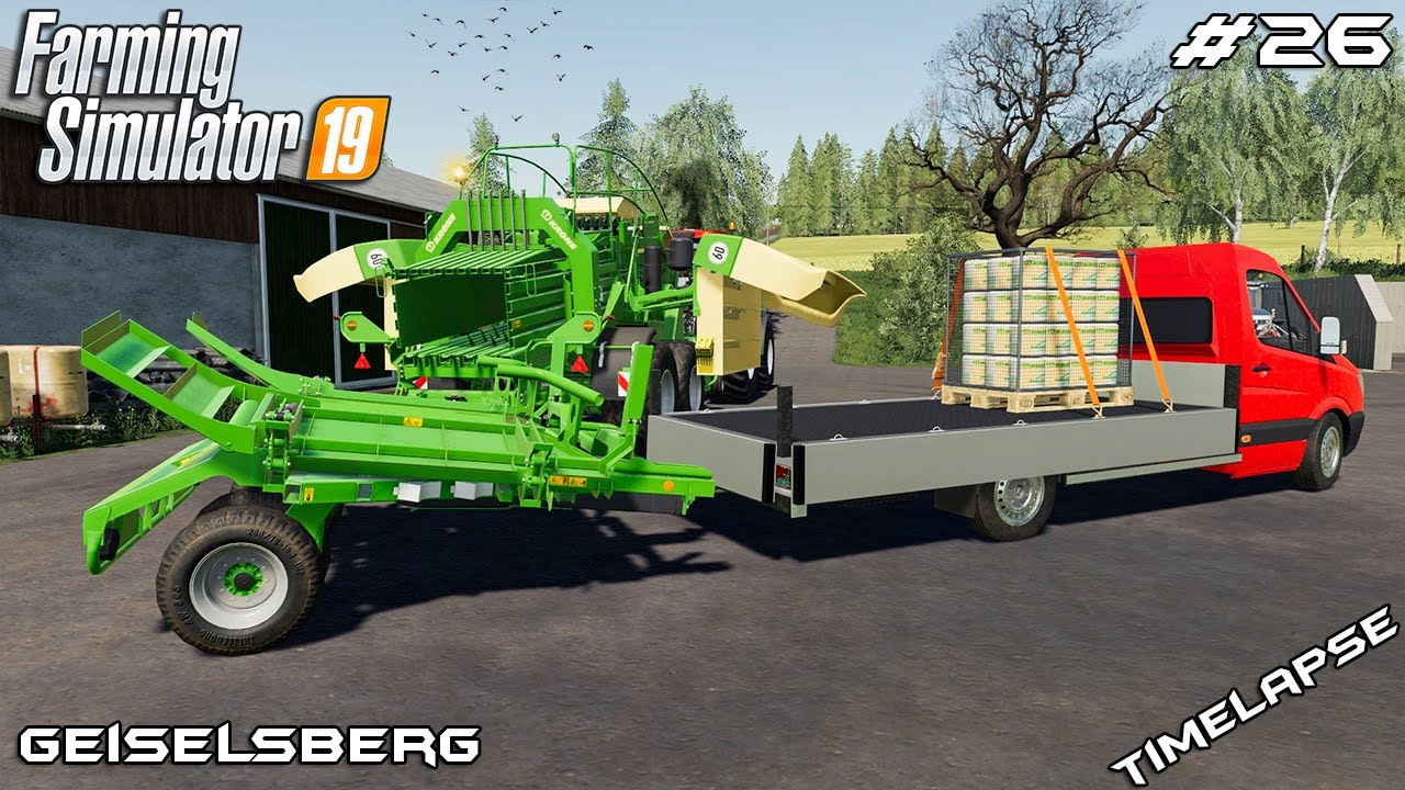 Baling hay with Krone BigPack 1290 | Animals on Geiselsberg | Farming ...