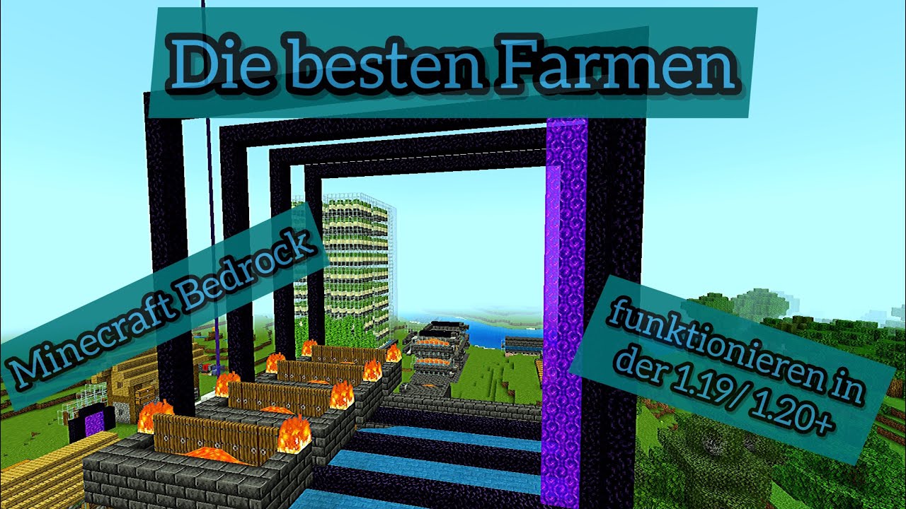 Ich BEWERTE alle FARMEN in Minecraft! | Minecraft Bedrock ...