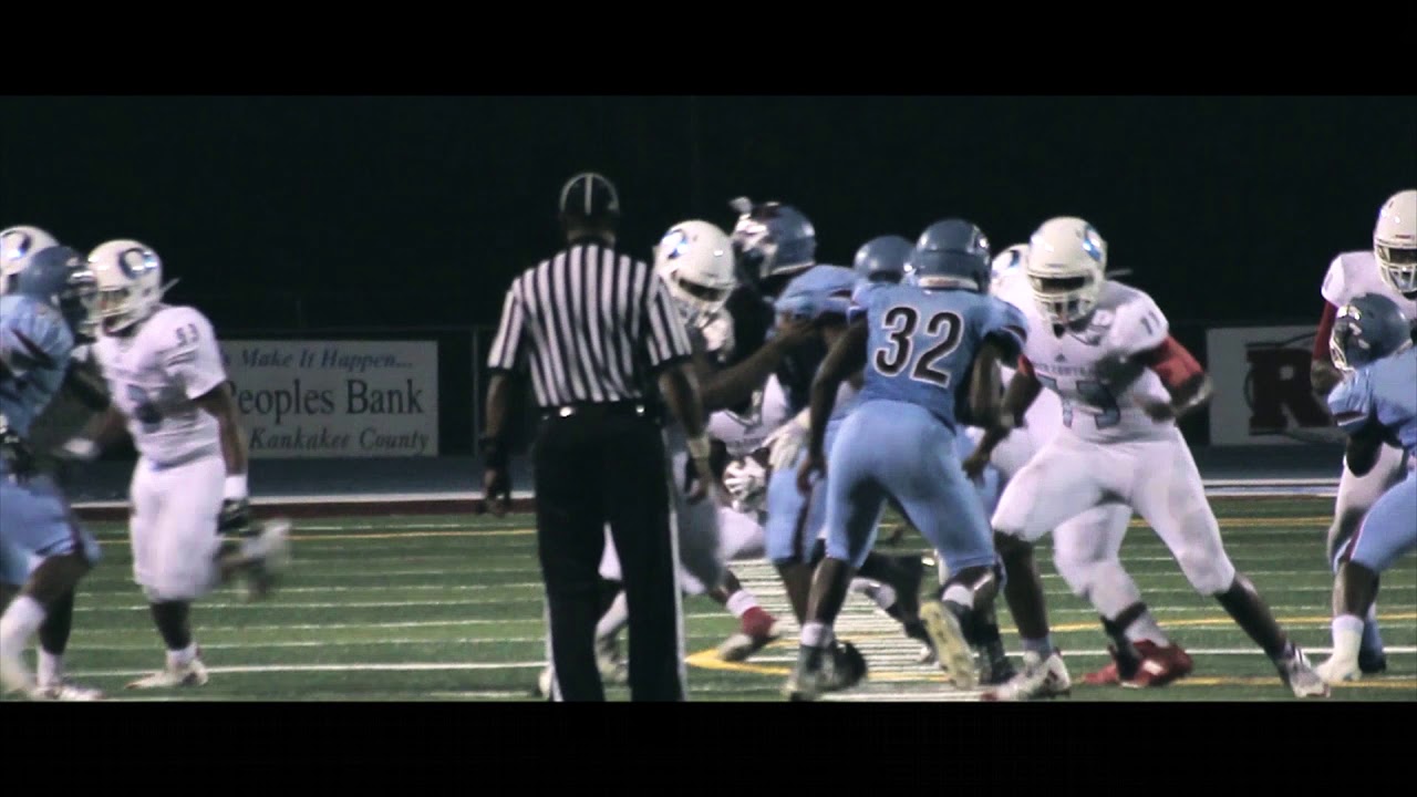 Rich Central Olympians Football 2017 | vs Kankakee ( W ) - YouTube